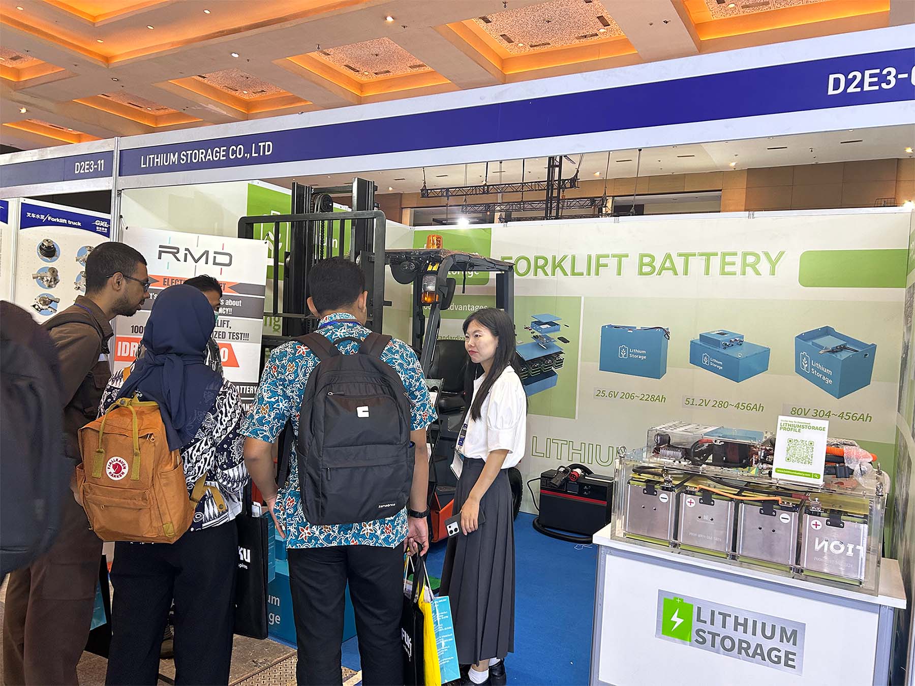Lithium Storage Presents Advanced Lithium Battery Solutions at Forklift ...