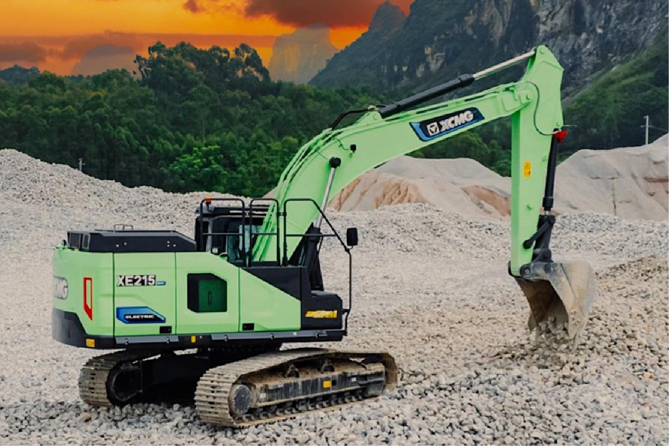 Lithium Batteries for Electric Excavator | LITHIUM STORAGE